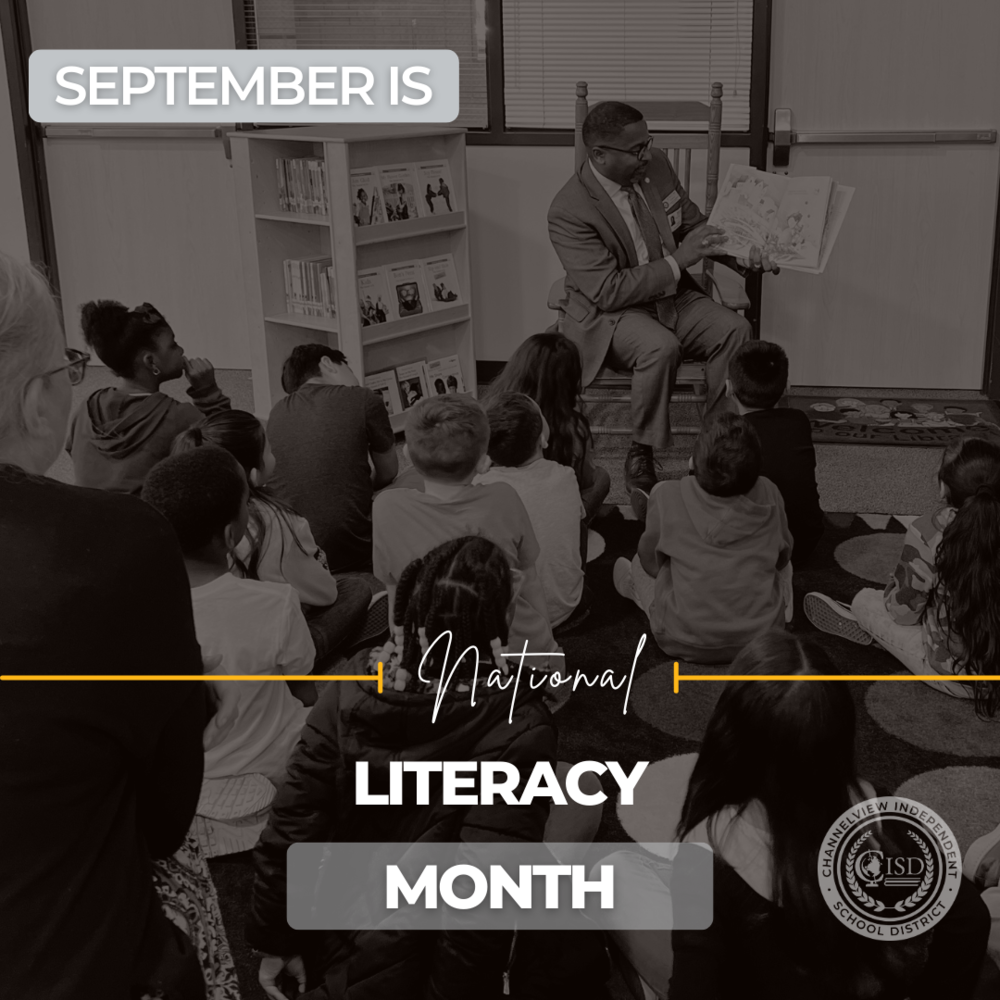 Channelview ISD Celebrates National Literacy Month | Channelview ISD