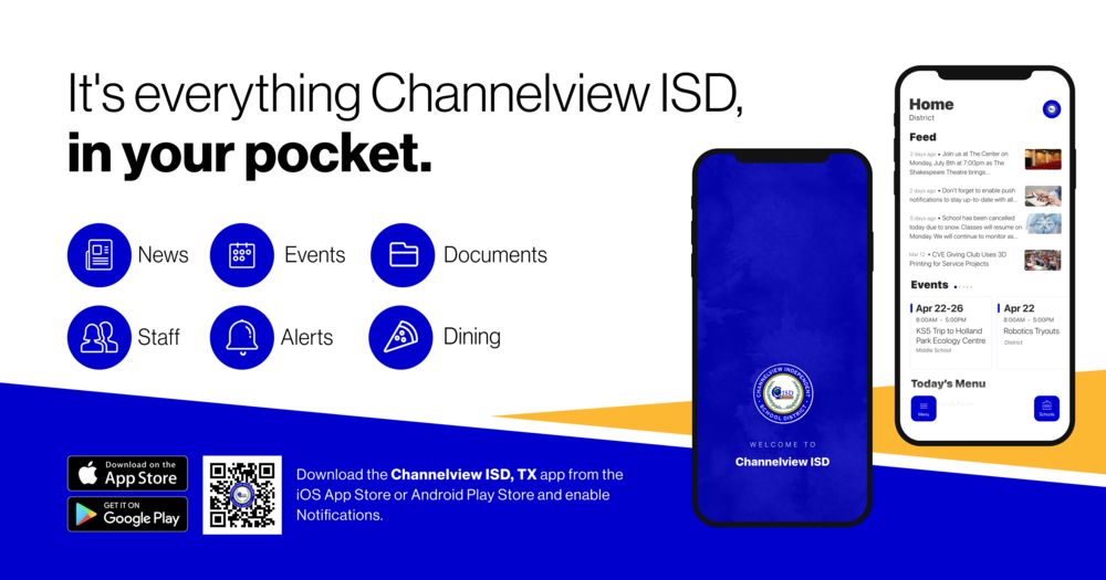 Channelview ISD has a new mobile APP | Channelview ISD